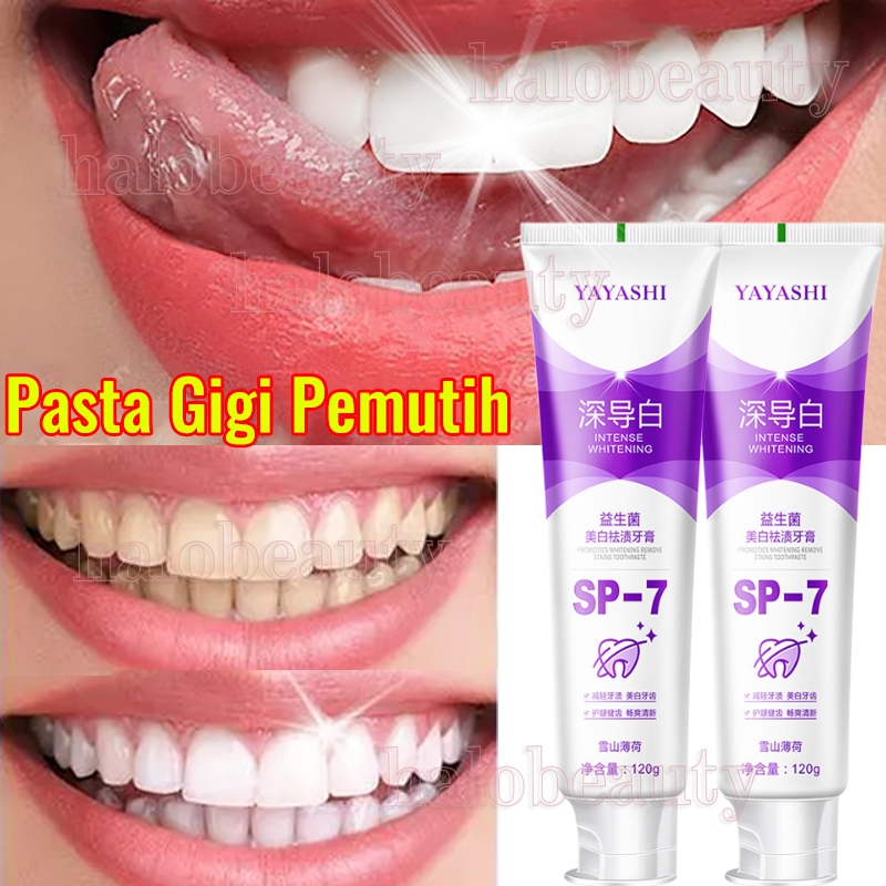 Jual SP-7 120g Pasta Gigi Pemutih Gigi Kuning Probiotik Memutihkan Gigi ...