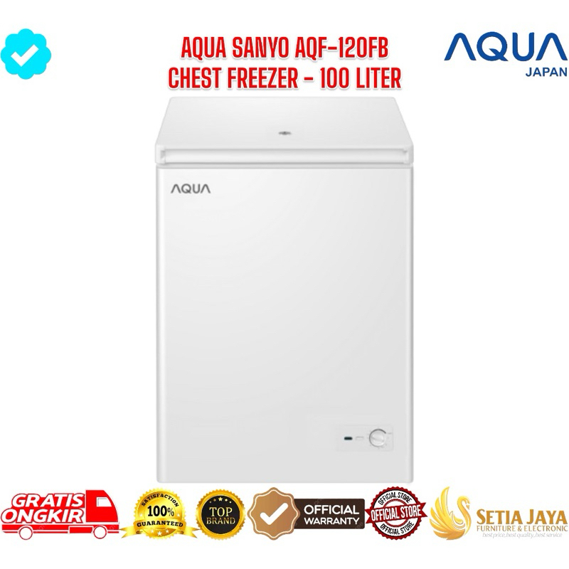 Jual AQUA Frezzer BoX | Chest Freezer Ukuran 100 Liter : Tipe = AQF ...