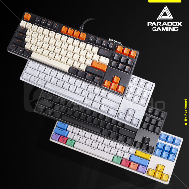 Jual PARADOX GAMING GHOST GH87 V2 Hotswap RGB Gaming Keyboard | Shopee ...