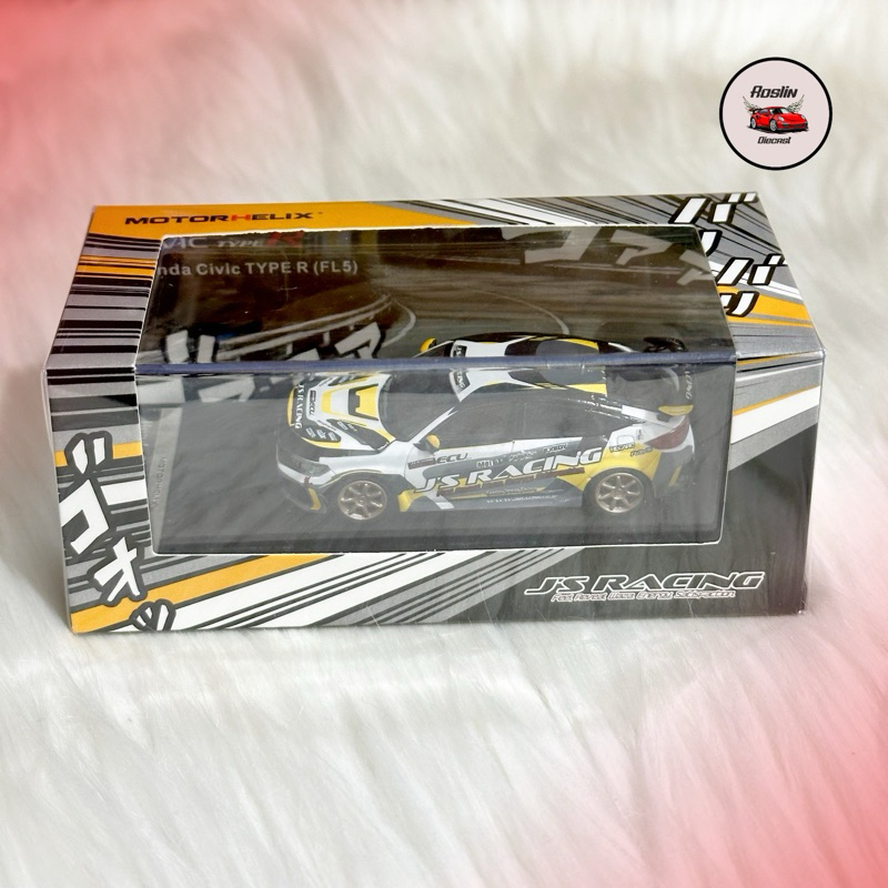 Jual Diecast 1:64 Motorhelix Honda Civic Type R FL5 Js Racing FK8 ...