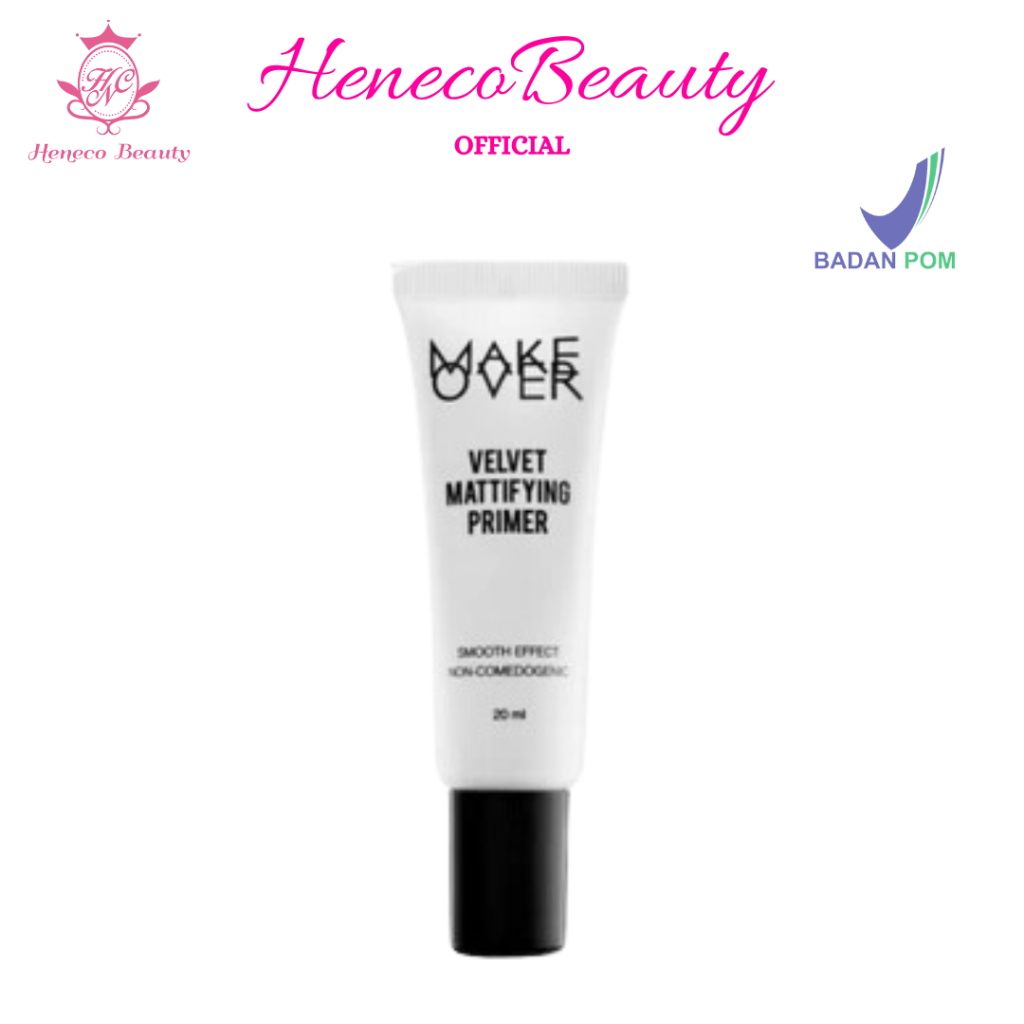 Jual MAKE OVER Velvet Mattifying Primer 20ml / Base Makeup & Primer ...