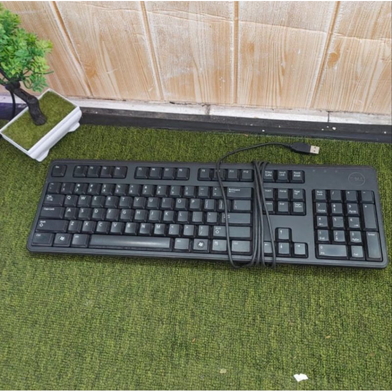 Jual Keyboard USB DELL KB212-B original | Shopee Indonesia
