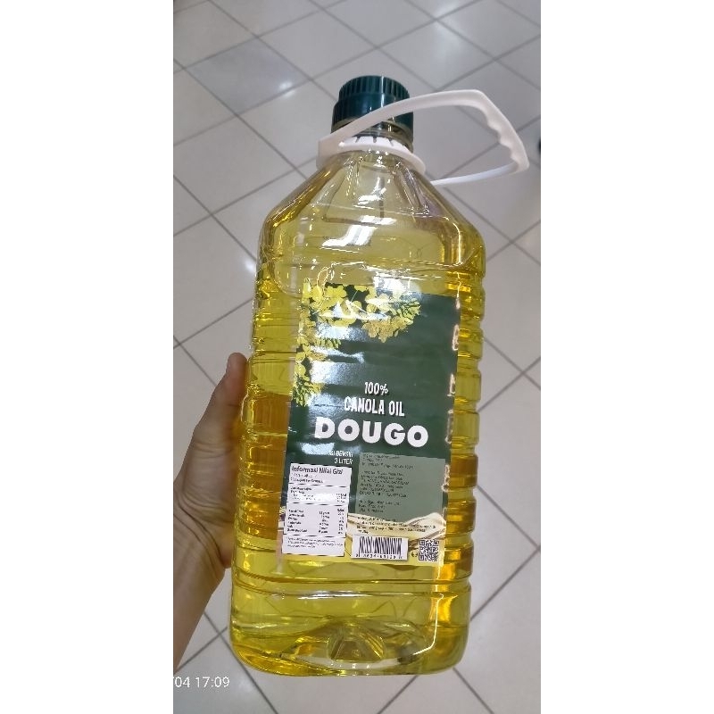 Jual CANOLA OIL 100% DOUGO 3L / Minyak kanola | Shopee Indonesia