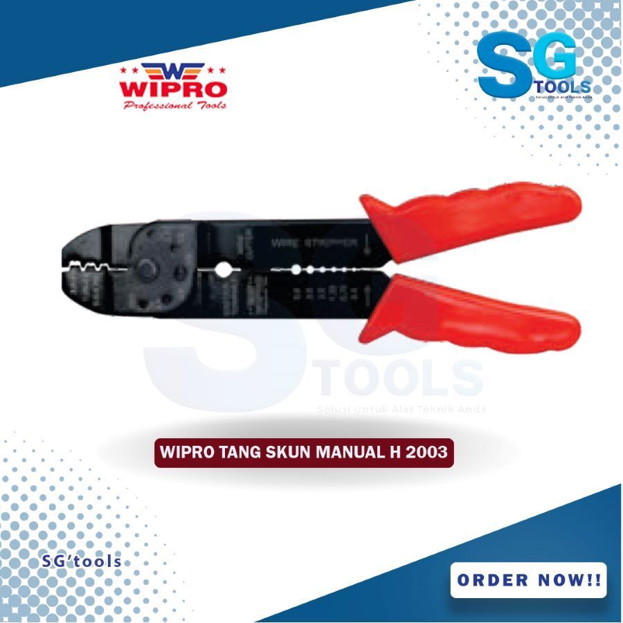 Jual Wipro Tang Skun Manul HS-2003 Wipro - Tang Skun Kabel | Shopee ...