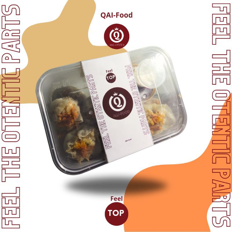 Jual Qaifood Dimsum ayam udang asli, Halal, Enak,Bergizi, Frozenfood ...