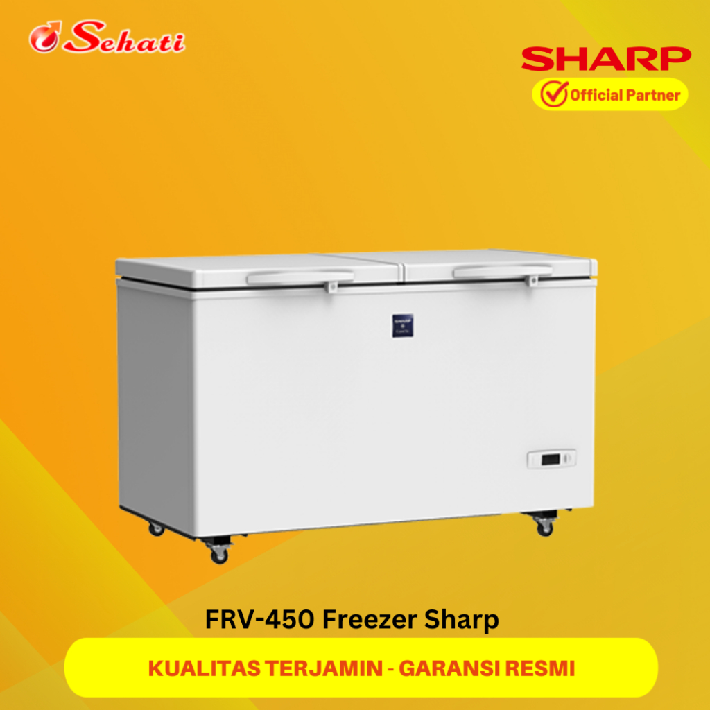 Jual SHARP FRV-450 Freezer Sharp 450 Liter Mega Capacity Storage ...