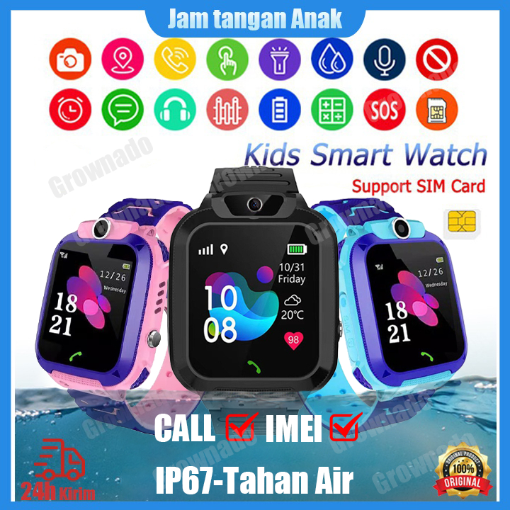Jual Grownado Jam Tangan Anak IP67-Tahan Air Anti Air Jam tangan anak ...