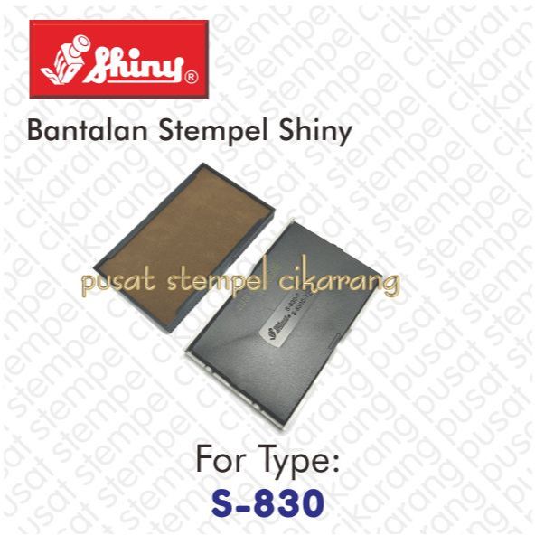 Jual Bantalan Stempel Shiny Type S-830 / Tanpa Warna | Shopee Indonesia