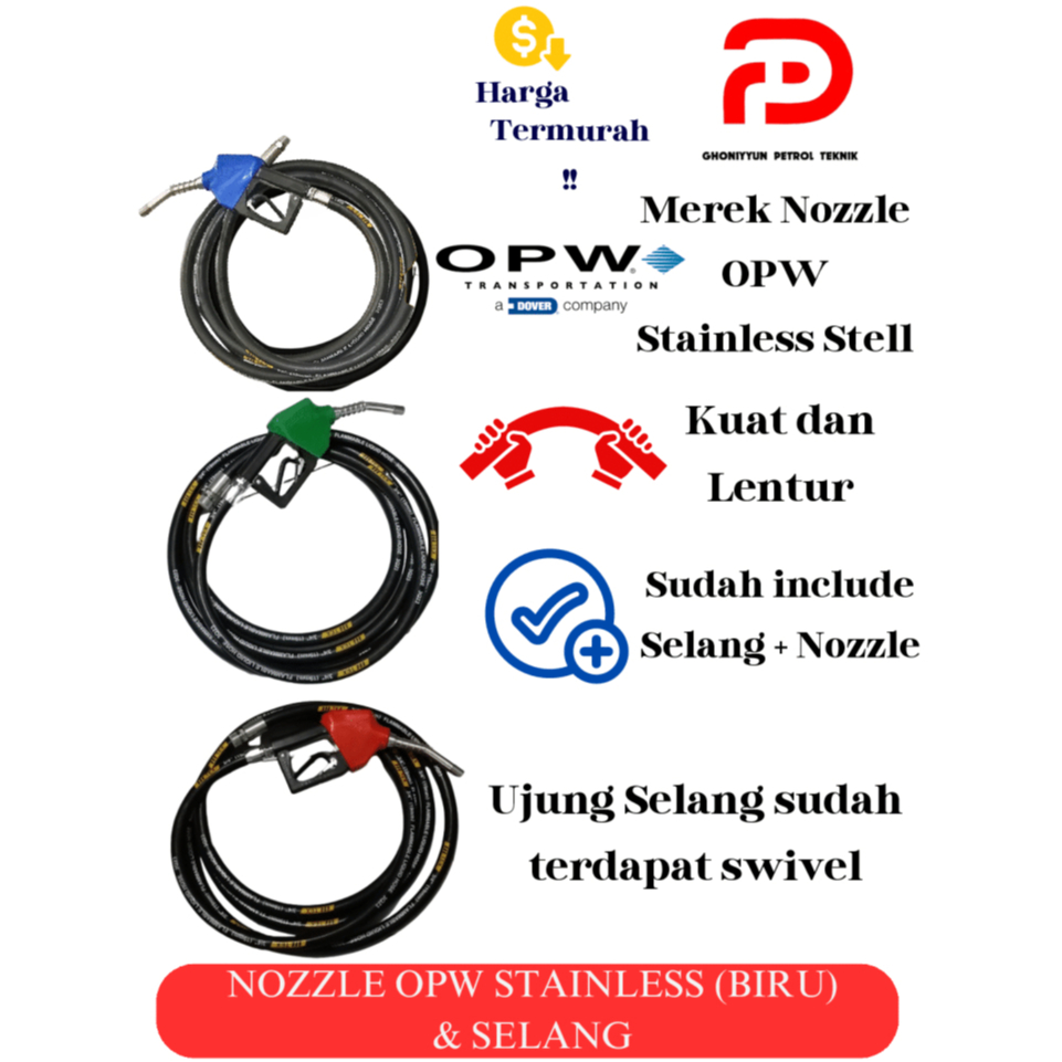 Jual Nozzle OPW Stainless Steel ( SPOUT KUNINGAN DAN STAINLESS ...