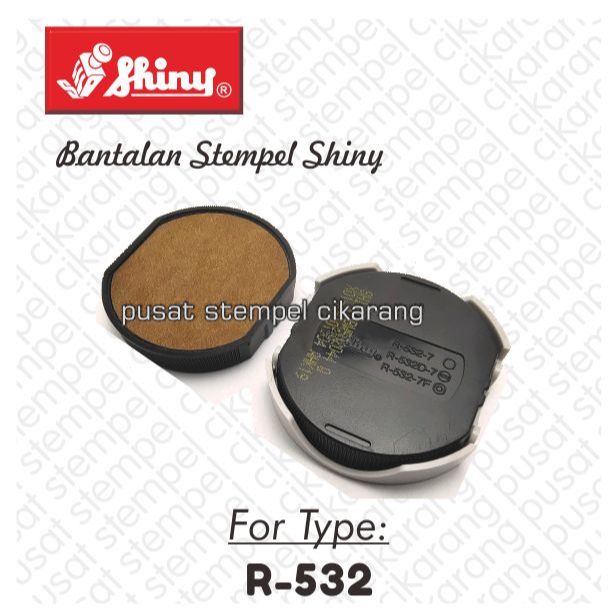 Jual Bantalan Stempel Shiny Type R-532 / Tanpa Warna | Shopee Indonesia