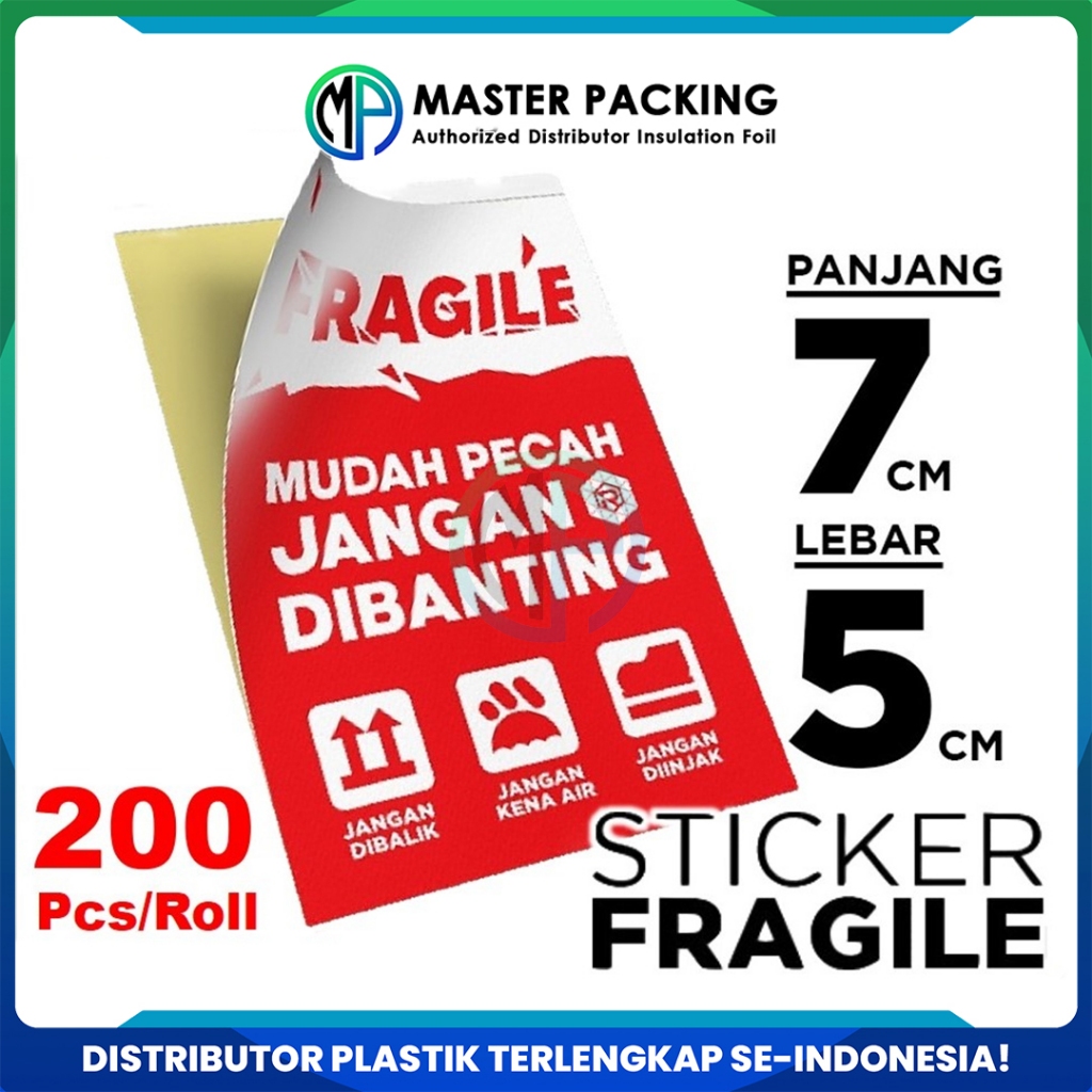 Jual Stiker Sticker Fragile 200pcs Per Roll Jangan Dibanting Fragile ... Jual Stiker Sticker Fragile 200pcs Per Roll Jangan Dibanting Fragile ...
