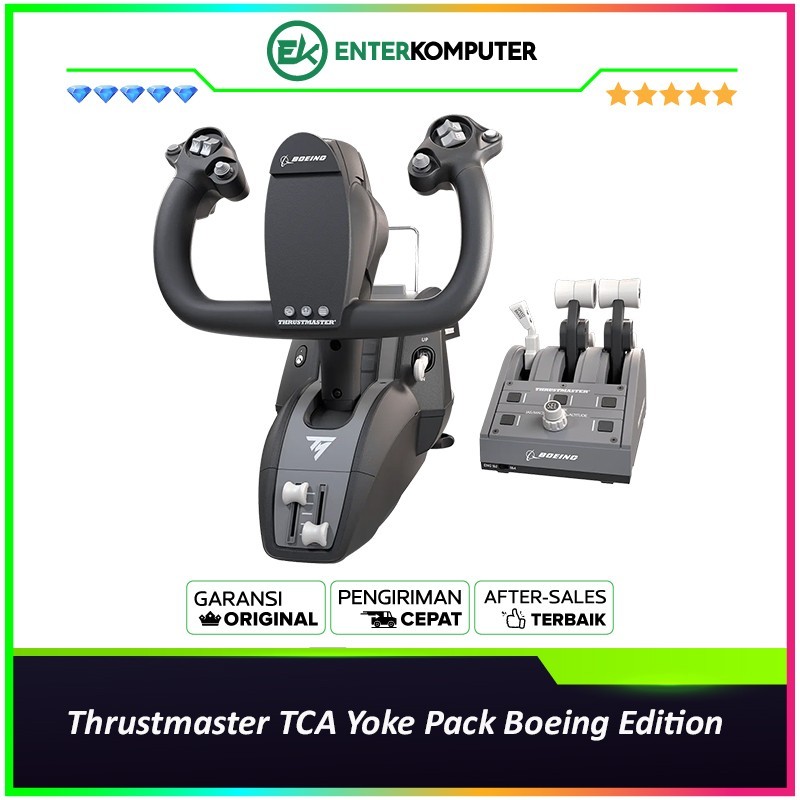 Jual Thrustmaster TCA Yoke Pack Boeing Edition for PC / Xbox | Shopee ...