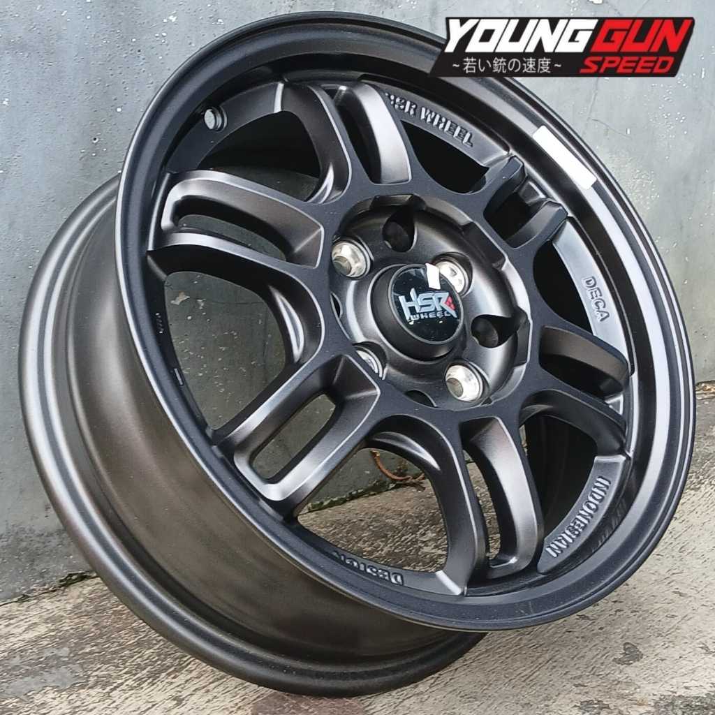 Jual Velg mobil brio ring 14 hsr aeri for agya ayla calya sigra karimun pelek racing r14 ...