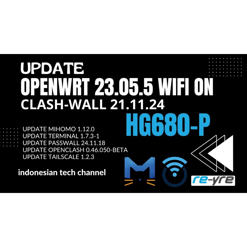 Jual STB HG680P OpenWrt Reyre Siap Pakai | Shopee Indonesia