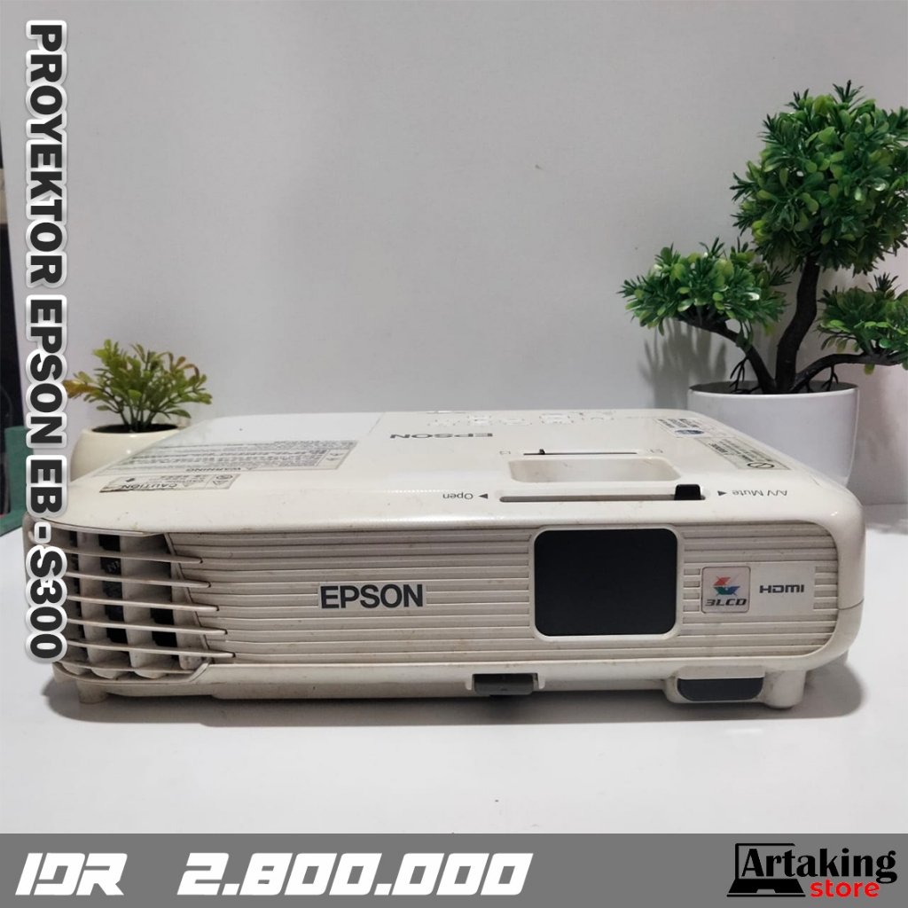 Jual Proyektor Epson EB - S300 Bekas - 3000 Lumens | Shopee Indonesia
