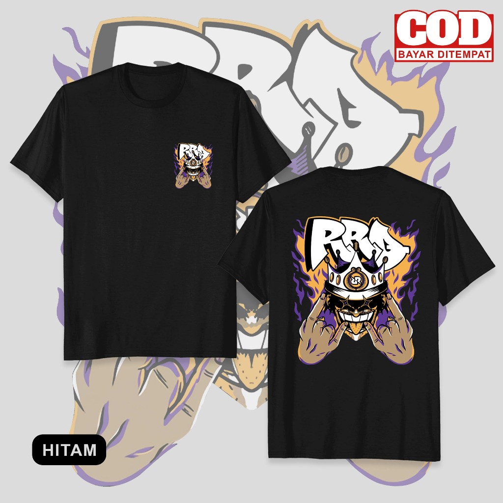 Jual kaos distro motif RRQ V2 kaos gaming kaos esport RRQ kaos kece ...