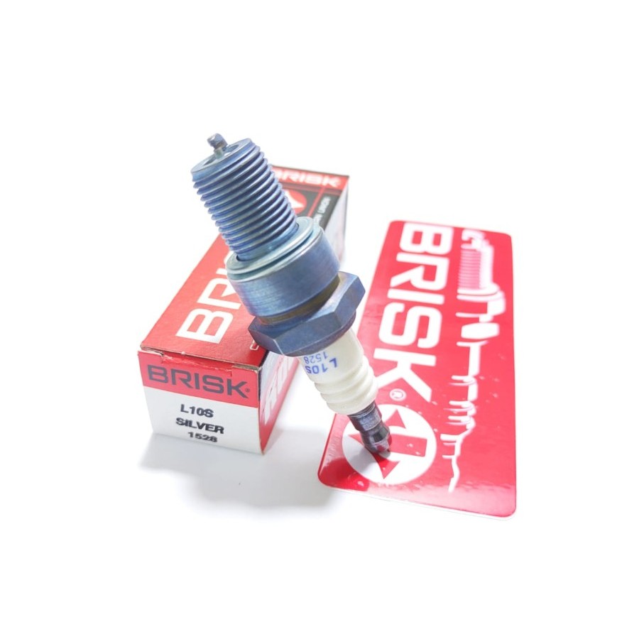 Jual BUSI BRISK SILVER SATRIA 2TAK NINJA R RR 150 2TAK NSR RGR RXZ L10S ...