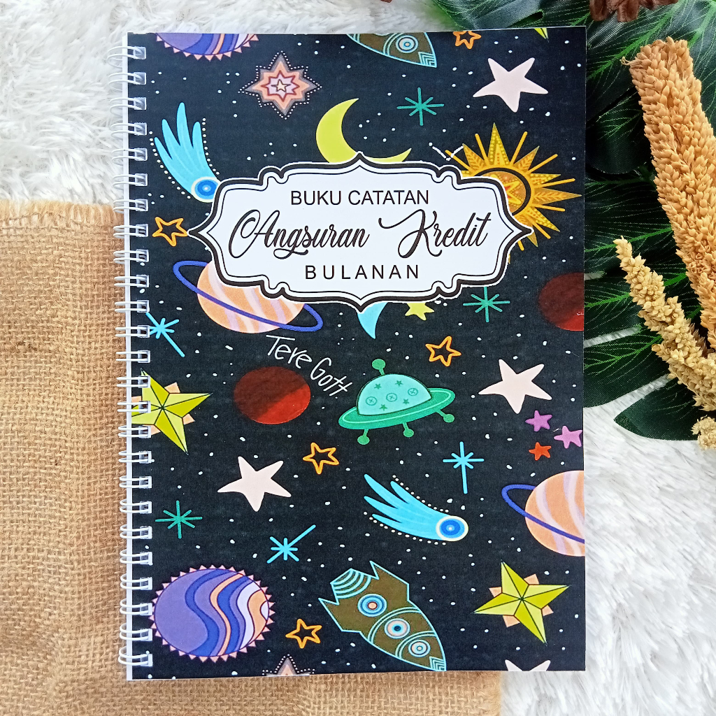 Jual BUKU CATATAN ANGSURAN KREDIT BULANAN GALAXY UK A5 JILID SPIRAL NON-CUSTOM 100 HAL | Shopee ...