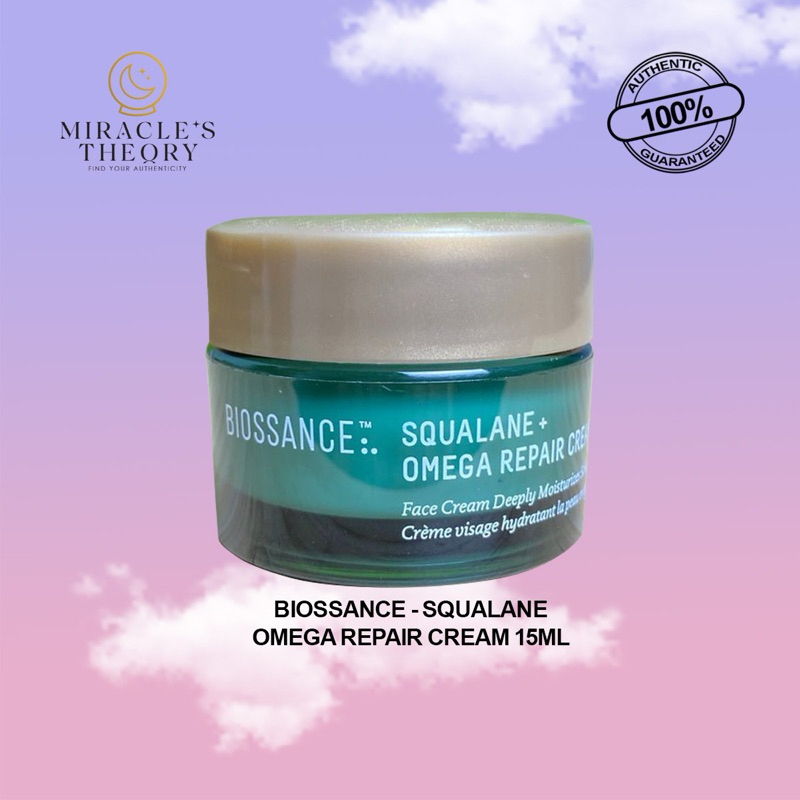 Jual BIOSSANCE - Squalane Omega Repair Cream 15ml | Shopee Indonesia