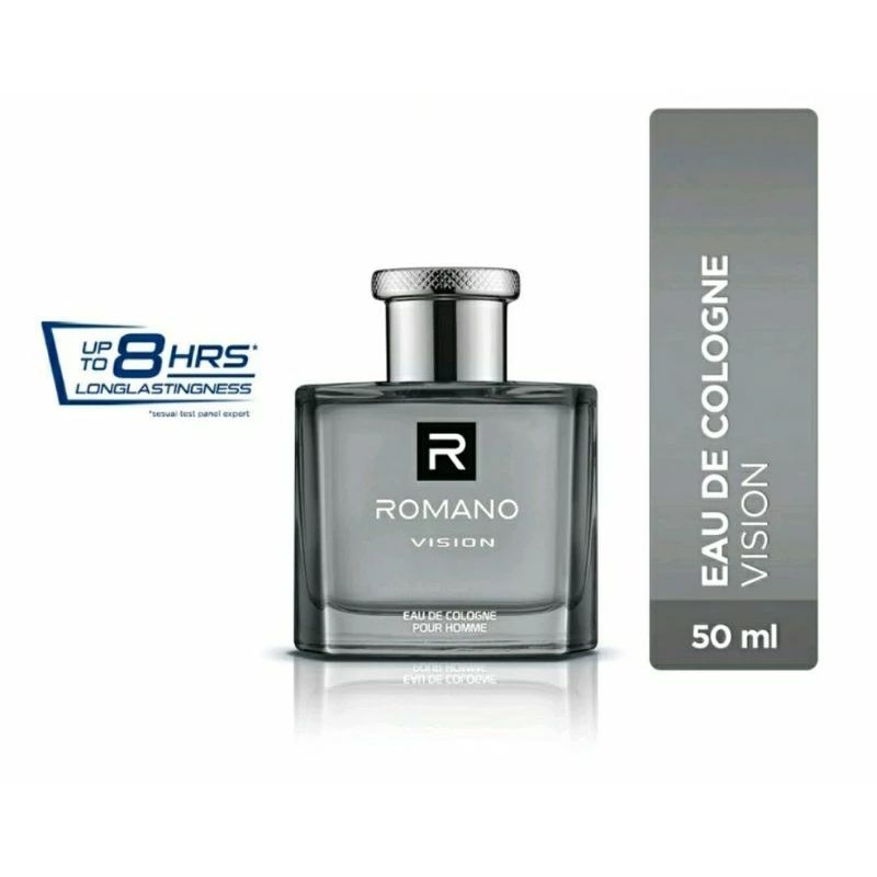 Jual ROMANO Parfum Eau De Cologne Vision 50ml | Shopee Indonesia