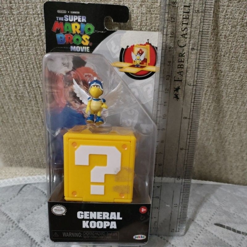 Jual the Super Mario Bros Movie Action Figure General Koopa with Block ...