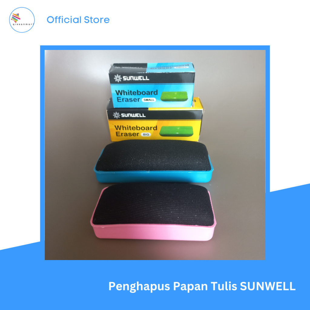 Jual Penghapus Papan Tulis Sunwell Whiteboard Eraser Ukuran Besar dan ...