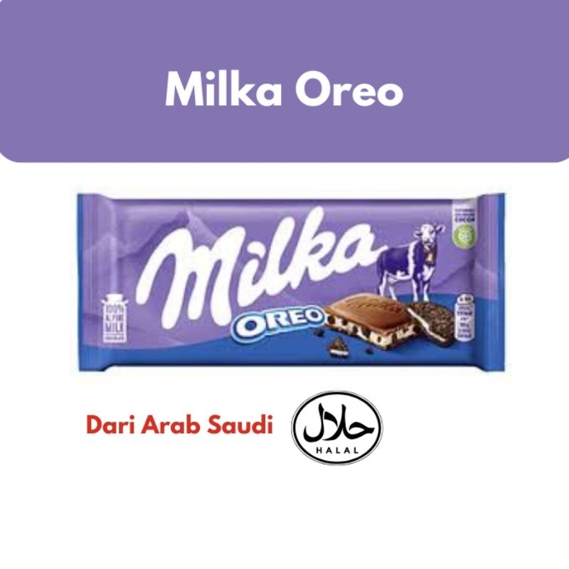 Jual Milka Oreo | Coklat Impor Arab | Shopee Indonesia