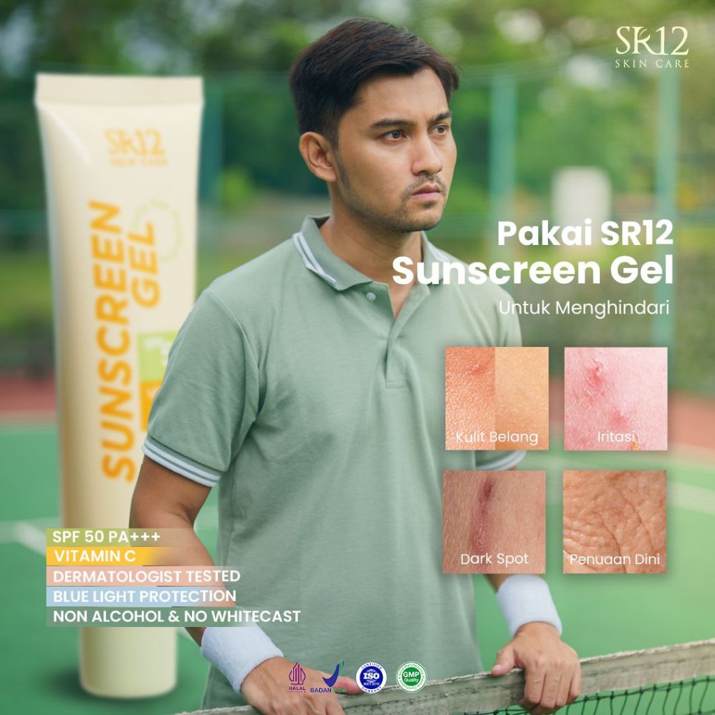 Jual NEW SUNSCREEN GEL SPF 50 PA+++ VIT C ALL SKIN TYPES SR12 | Shopee ...