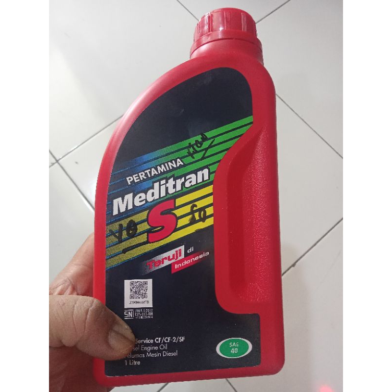 Jual Oli Pertamina Meditran S Diesel Engine Oil SAE40 Original 1 Liter ...