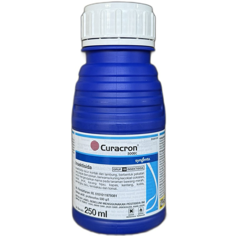 Jual Curacron Insektisida 500 EC 250 ML SYNGENTA/RACUN KONTAK LAMBUNG ...