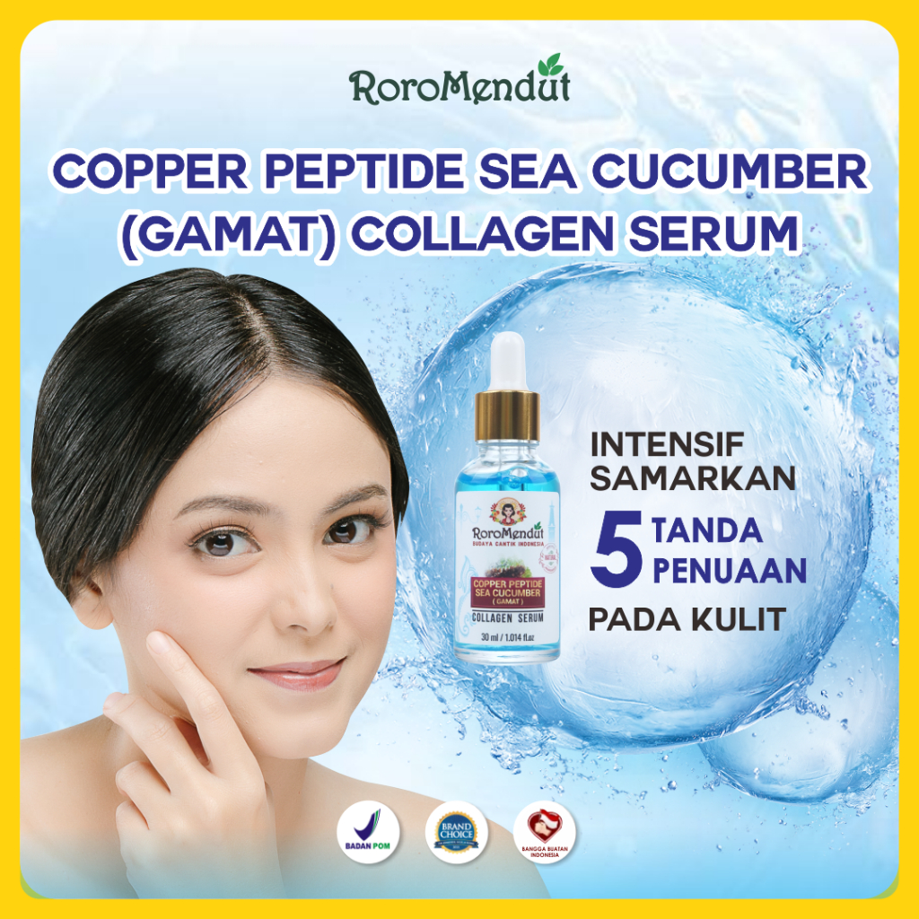 Jual 𝐑𝐎𝐑𝐎 𝐌𝐄𝐍𝐃𝐔𝐓 COPPER PEPTIDE SEA CUCUMBER (GAMAT) COLLAGEN SERUM ...