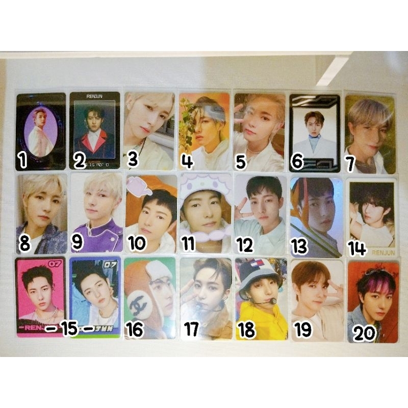 Jual [25K/ea] PHOTOCARD PC RENJUN RESONANCE HELLO FUTURE UNIVERSE SG22 ...