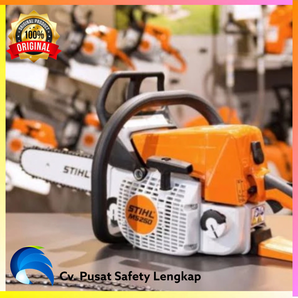 Jual Mesin Gergaji Kayu Chainsaw Bar Gigi 20inch MS250 STIHL / Mesin Gergaji Rantai Pemotong ...