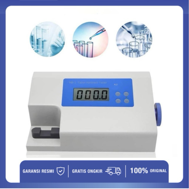 Jual Tablet Hardness Tester YD1 Durometer YD-1 Meter Obat Press Hardnes ...