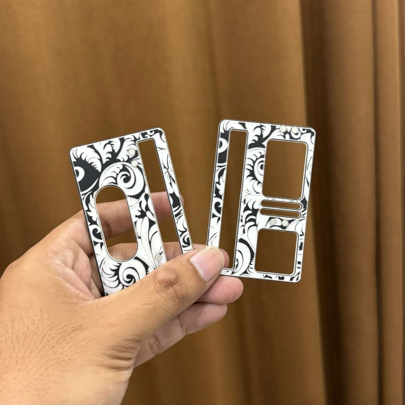 Jual Custom design cover akrilik black n white pulse V2 hiasan dinding ...