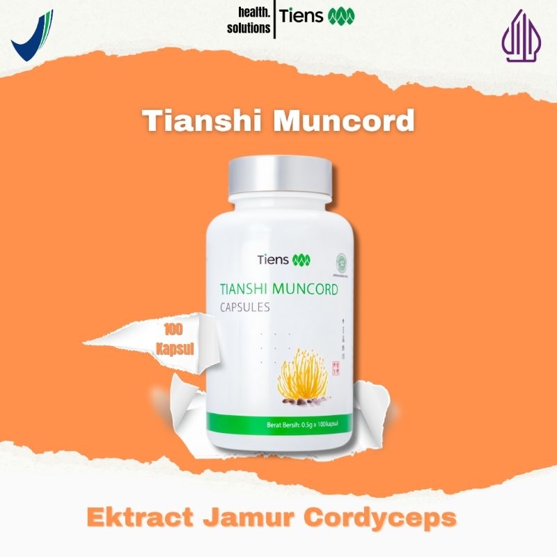 Jual Tiens Muncord Capsules - Ekstrak Cordyceps untuk memelihara ...