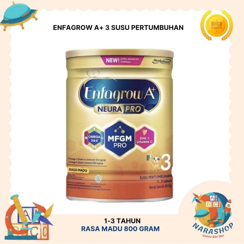 Jual Enfagrow A+ Tahap 3 Rasa Madu 800 gram (EXP 12/2025) | Shopee Indonesia