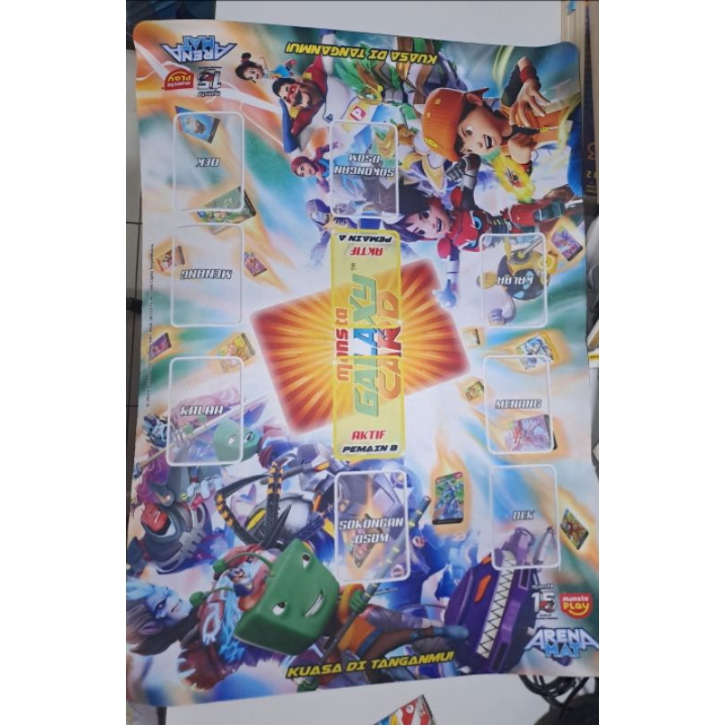 Jual Monsta Galaxy Card | Arena mat V3 | Edisi Universe Boboiboy ...