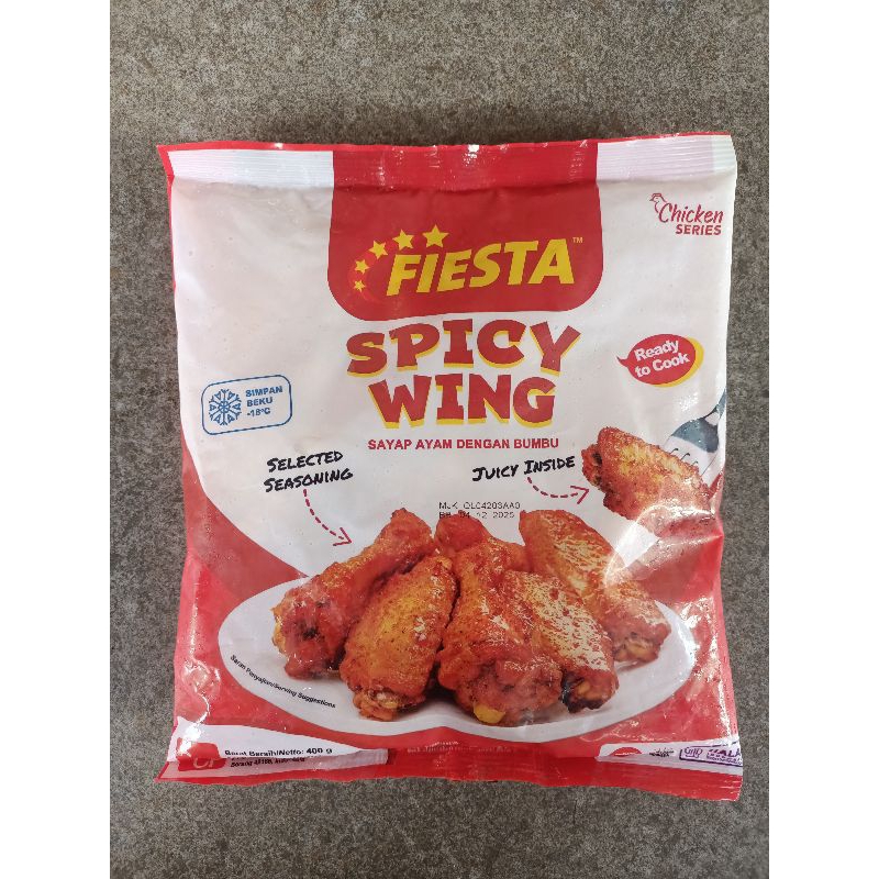 Jual Fiesta Spicy Wing 400 gram | Shopee Indonesia