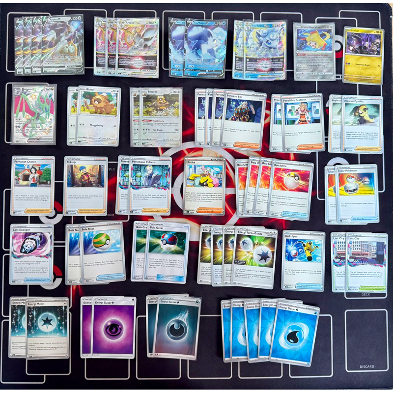 Jual Pokemon TCG Indonesia Arceus V Full Deck | Shopee Indonesia