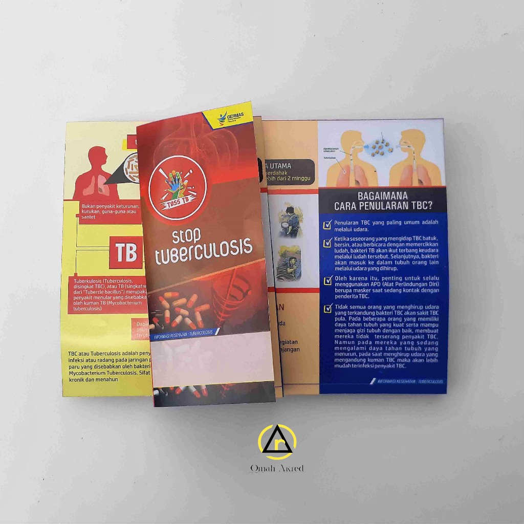 Jual Leaflet Stop Tuberculosis - Leaflet TBC - Leaflet Kesehatan ...