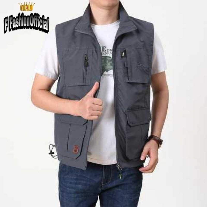 Jual Vest pria / rompi pria / vest wanita / vest / rompi / rompi motor ...