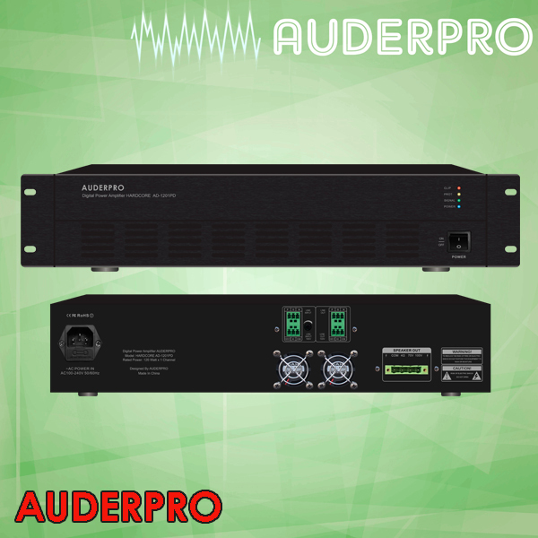Jual POWER AMPLIFIER DIGITAL AUDERPRO HARDCORE AD240101PD Digital Power ...