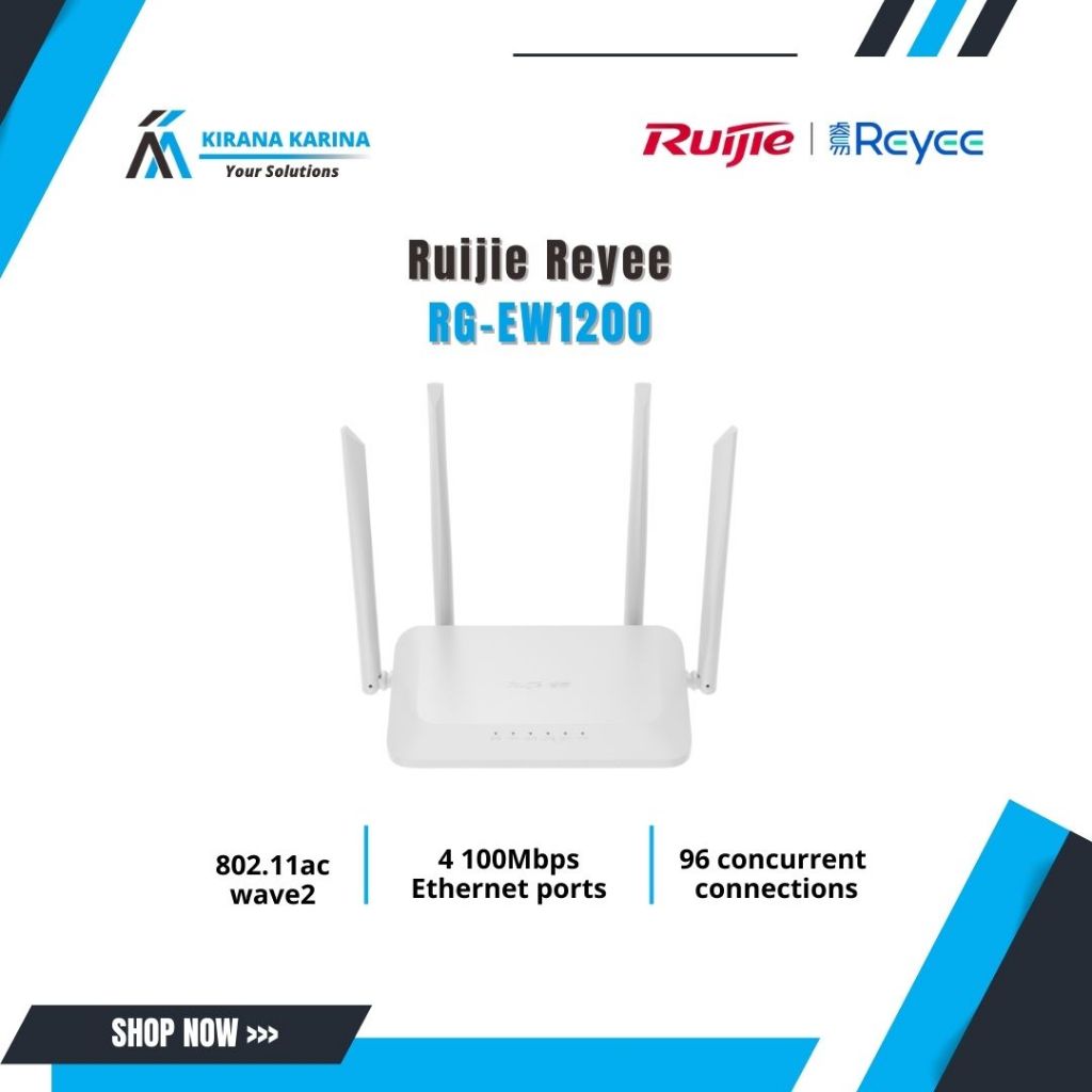 Jual RUIJIE RG-EW1200 1200M Dual-band Wireless Router | Shopee Indonesia