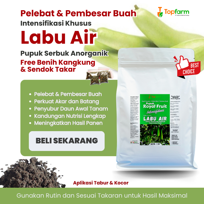 Jual Pupuk Labu Air Terbaik / Pupuk Booster Buah Labu Air / Pupuk ...