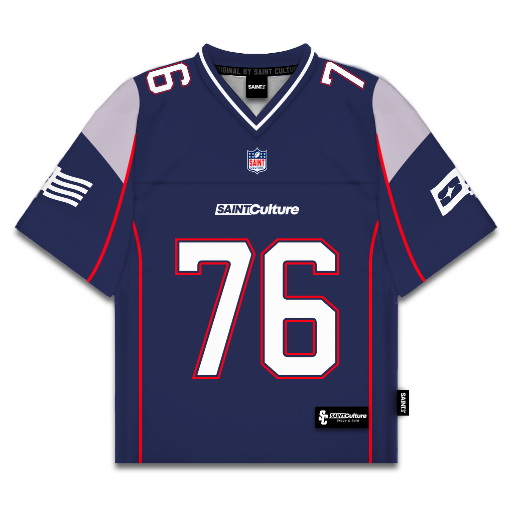 Jual Saint Culture / Saint Blue 76 / Jersey Vintage Oversize Rugby ...