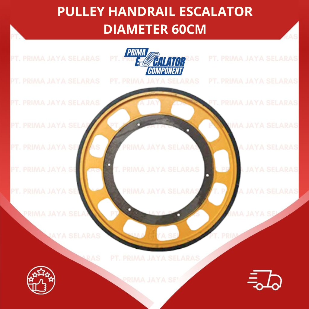 Jual PULLEY HANDRAIL ESCALATOR/FRICTION WHEEL/DRIVE WHEEL ESCALATOR DIA ...