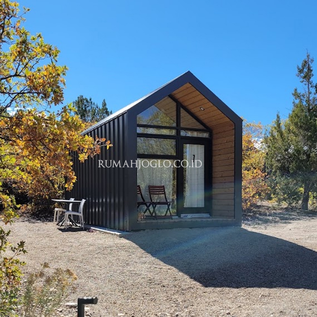 Jual Pentagon House Wooden Modern Villa | Shopee Indonesia