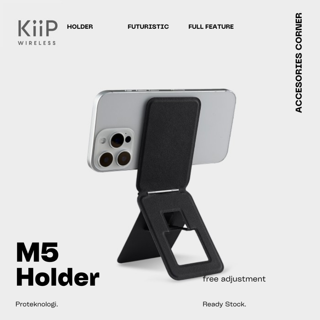 Jual KIIP M5 Wireless Phone Tripod Stand Magnetic Holder HP Minimalis ...