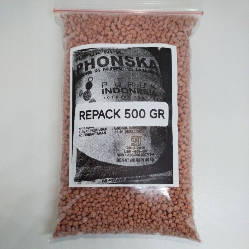 Jual Pupuk Phonska Subsidi 15-10-12 Isi 500 GR Kemasan REPACK ...